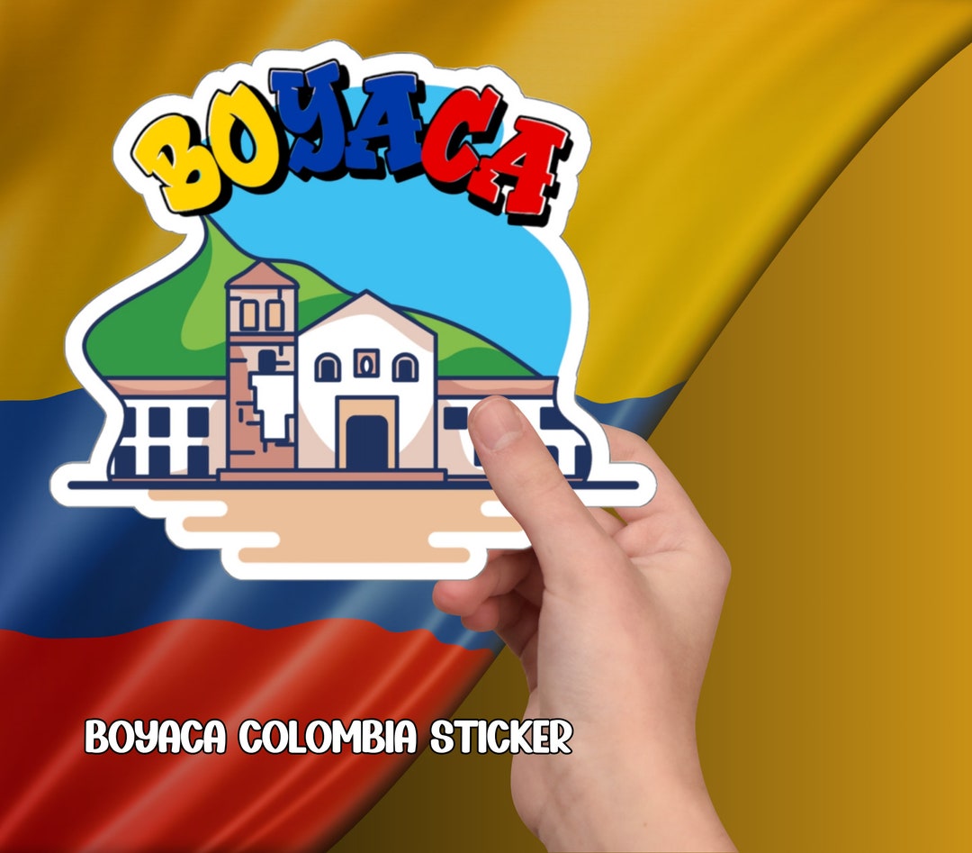 Colombian Sticker, Boyaca Colombian Sticker, Villa De Leyva Sticker ...