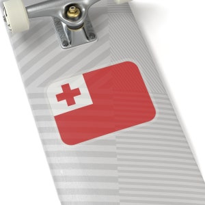 Tonga Flag Decal, Vibrant Vinyl Sticker for Laptops, Patriotic Tonga ...