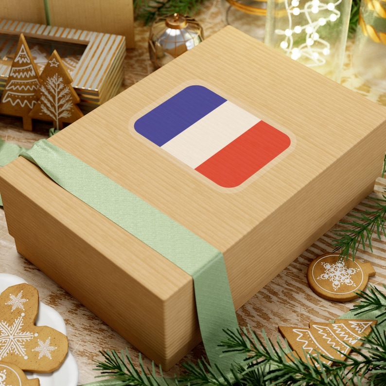 France Flag Sticker for Travelers and Francophiles, France Flag Vinyl ...