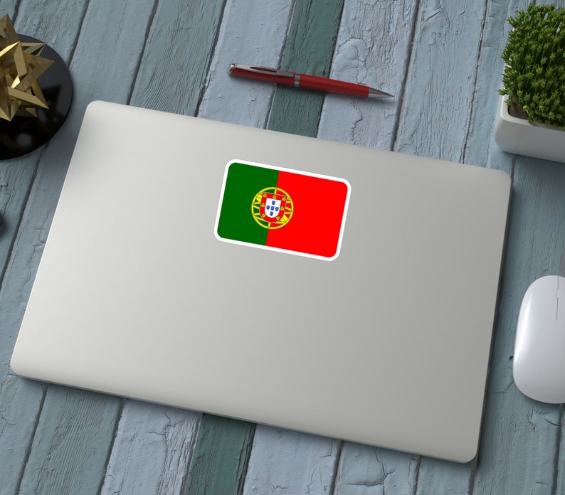 Portugal Flag Sticker, Patriotic Decal, Show Your Portuguese Pride With ...