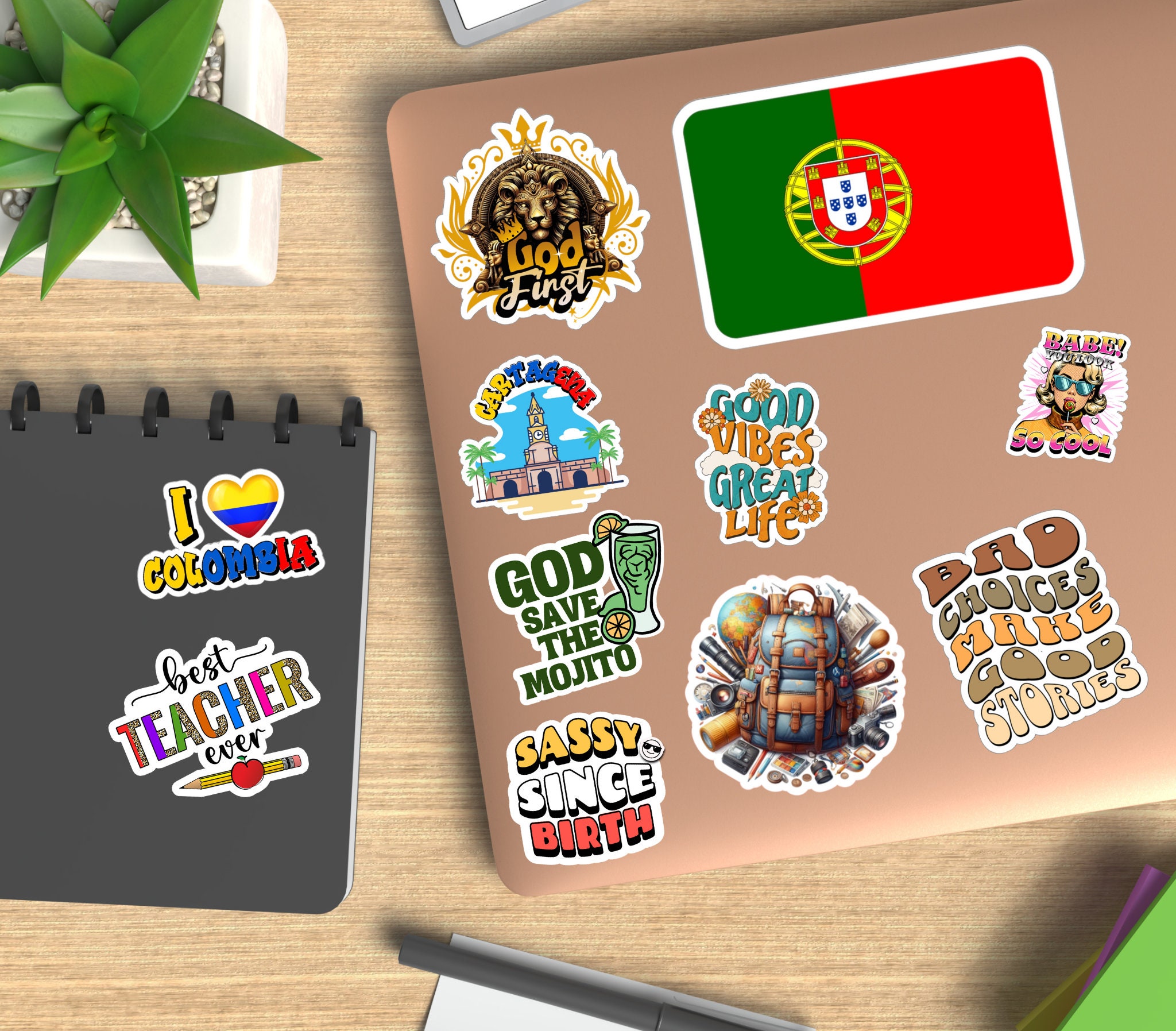 Portugal Flag Sticker, Patriotic Decal, Show Your Portuguese Pride With ...