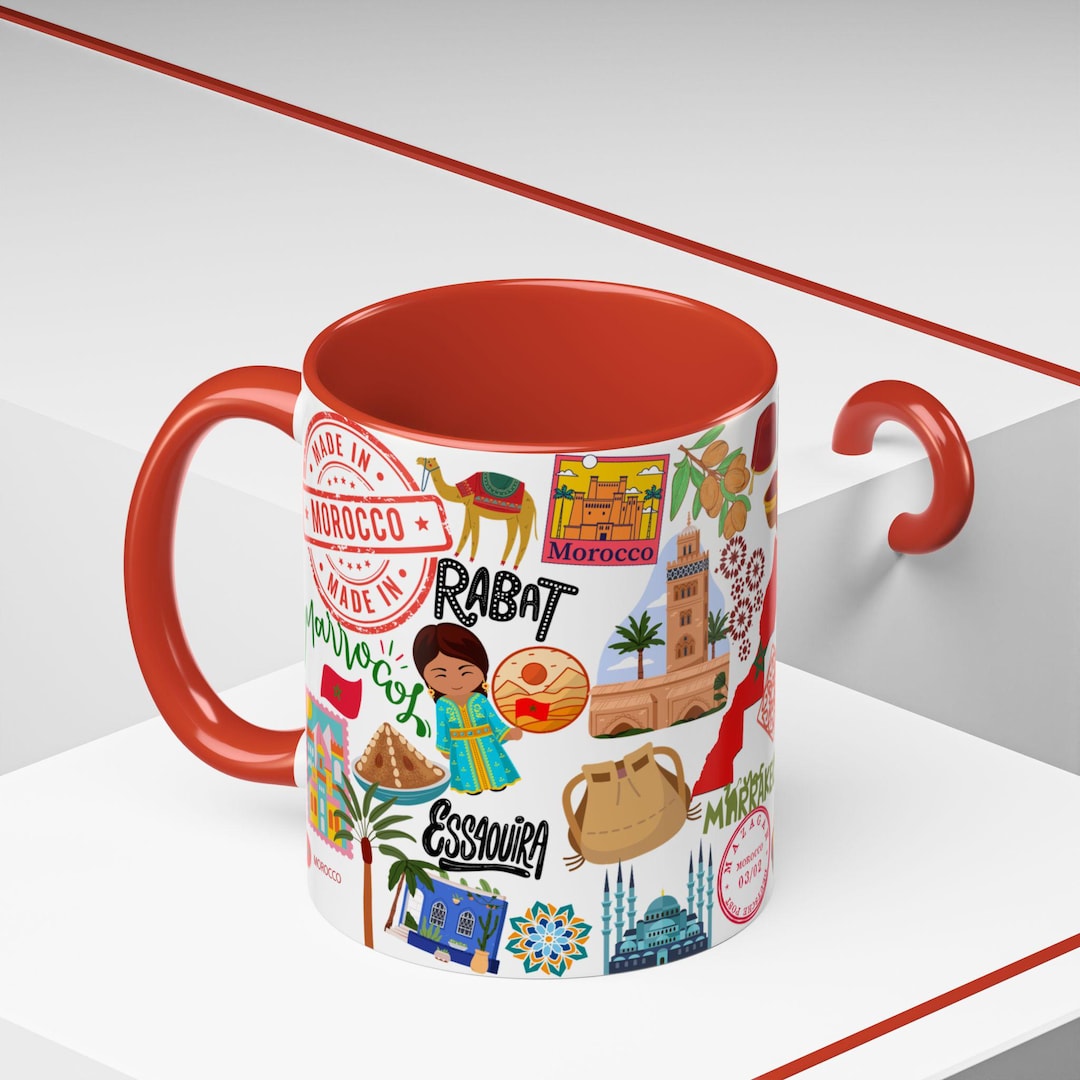Moroccan Coffee Mug, Moroccan Gift Mug, Coffee Lovers Cup, Moroccan ...