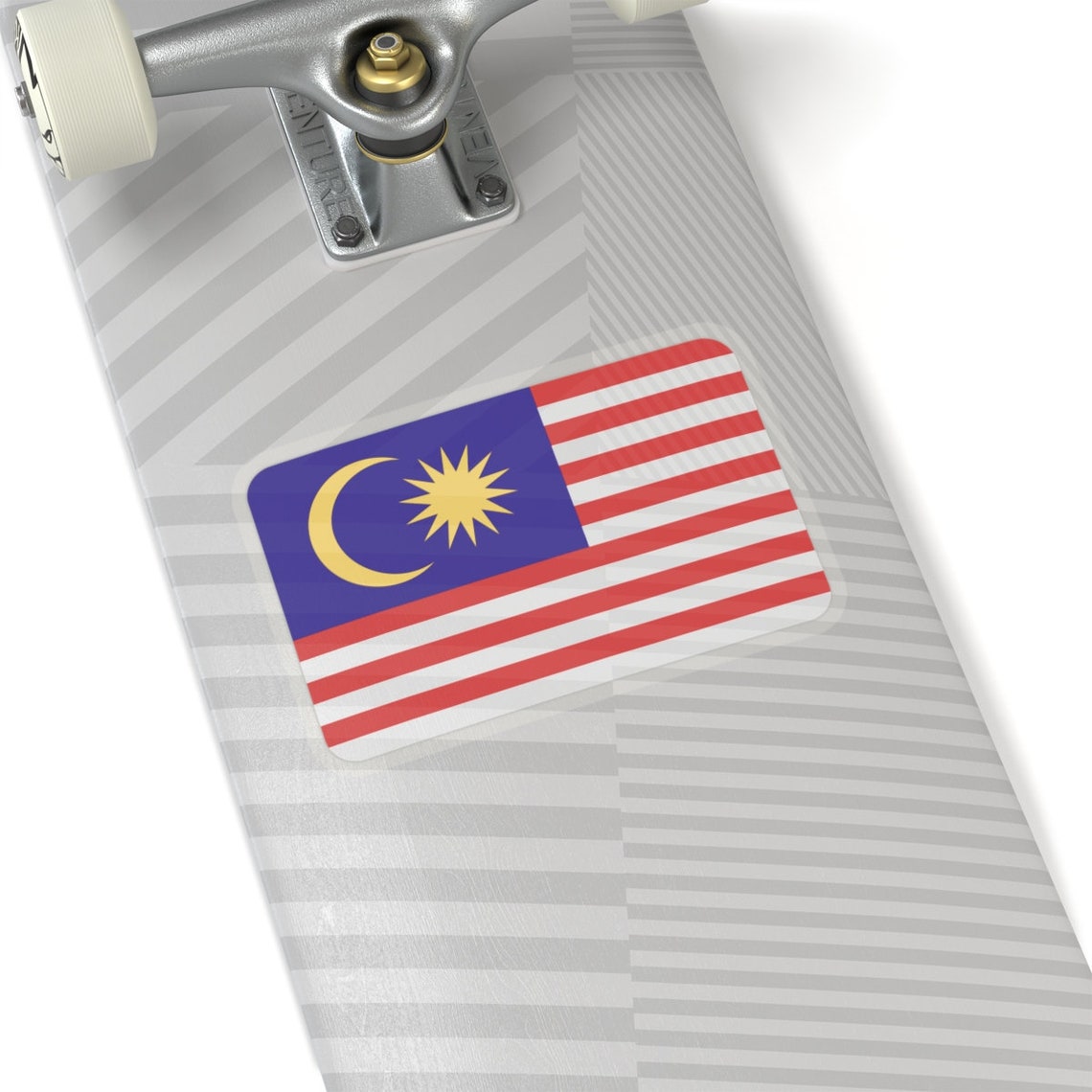 Malaysia Flag Vinyl Decal, Patriotic Malaysia Vinyl Decal, Malaysian ...