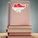 Colorful Singapore Map Vinyl Sticker, Perfect for Decorating Notebooks ...
