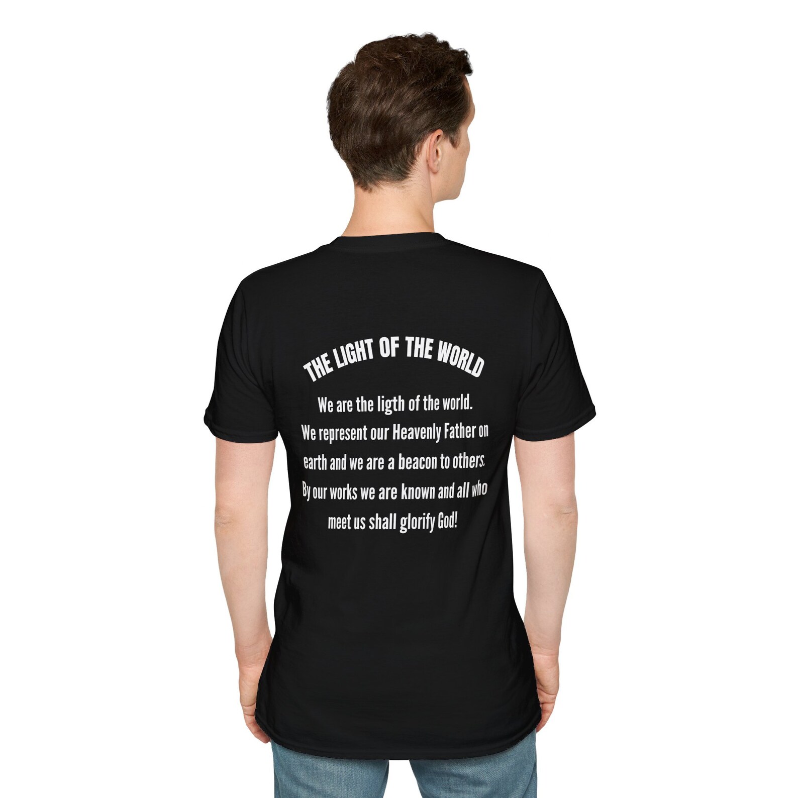Be the Light Shirt, Inspirational T-shirt, Matthew 5:14 T-shirt, Bible ...