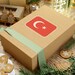 Turkey Flag Sticker, Durable and Vibrant Adhesive Decal, Show Your Love ...