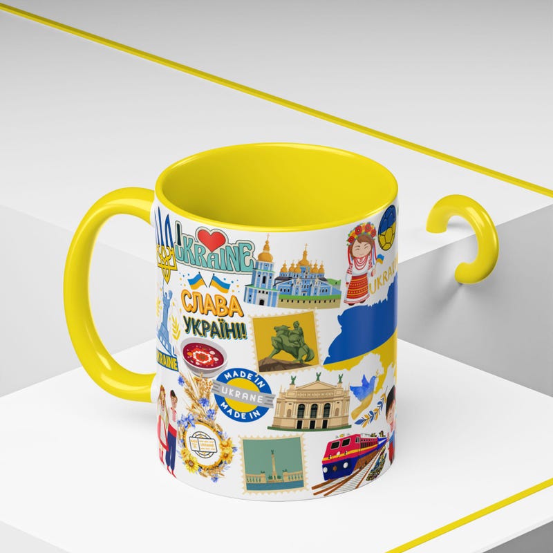 Ukrainian Mug Christmas - Etsy