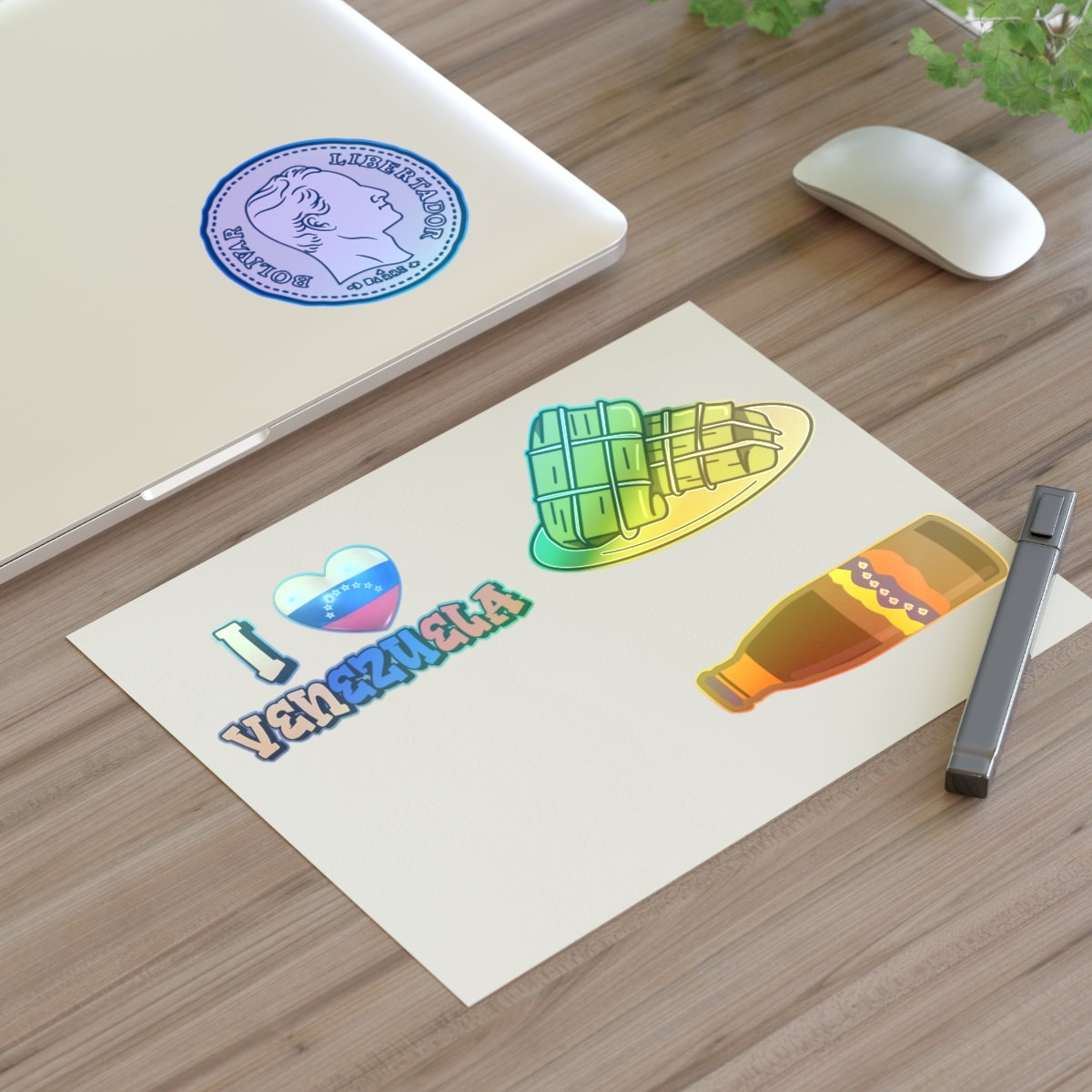 Venezuelan Vibes, Sheet of Stickers Featuring Iconic Imagery ...