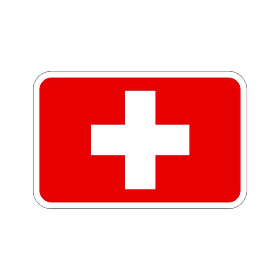 Switzerland National Flag Decal, Patriotic Swiss Pride Sticker, Swiss ...