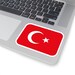 Turkey Flag Sticker, Durable and Vibrant Adhesive Decal, Show Your Love ...