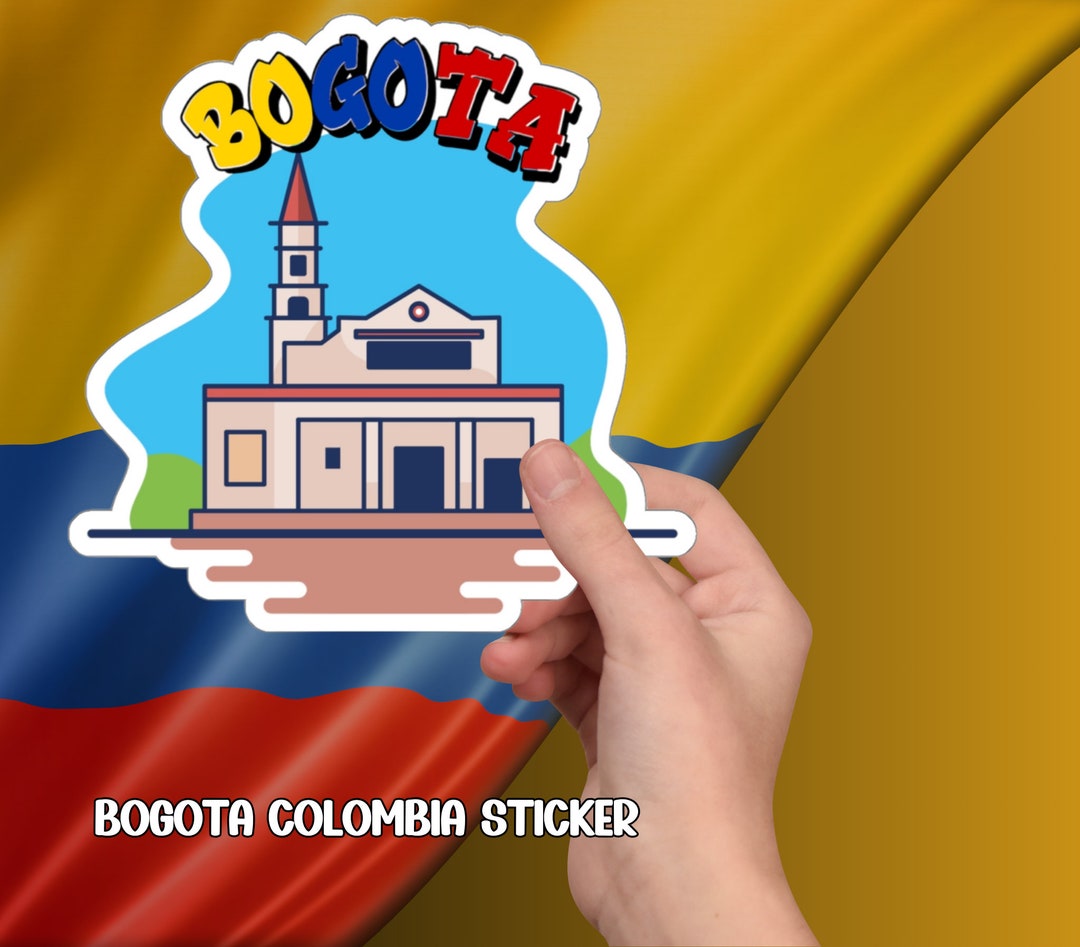 Colombian Sticker, Bogota Colombian Sticker, Monserrat Sticker, Gift ...