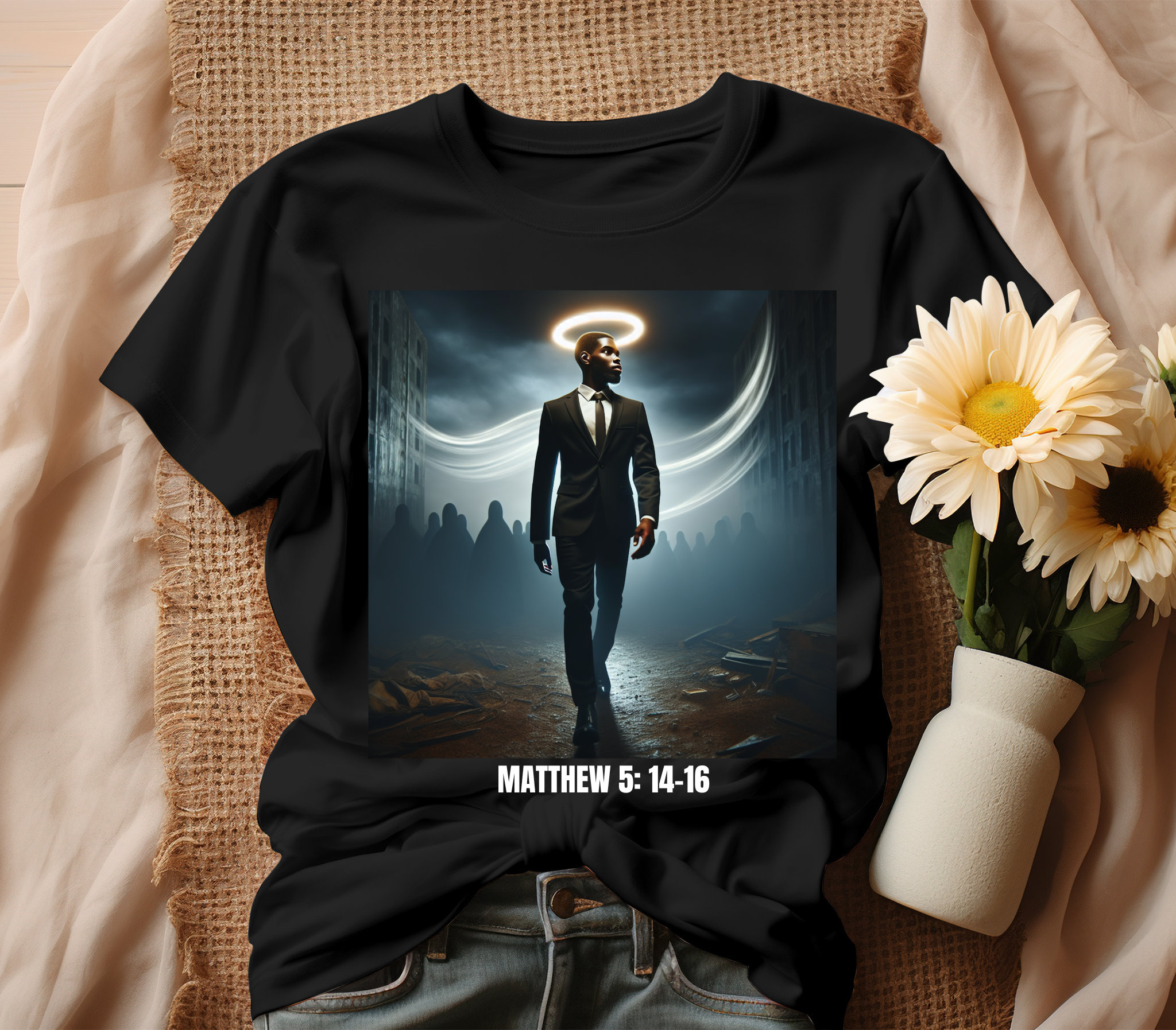 Be the Light Shirt, Inspirational T-shirt, Matthew 5:14 T-shirt, Bible ...