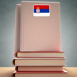 Serbia Flag Sticker, Patriotic Decal, Perfect for Travelers and ...