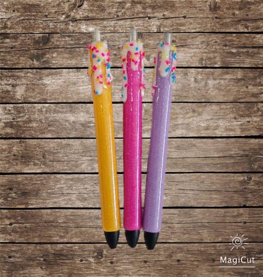Sprinkle Drip Glitter Pens - Etsy