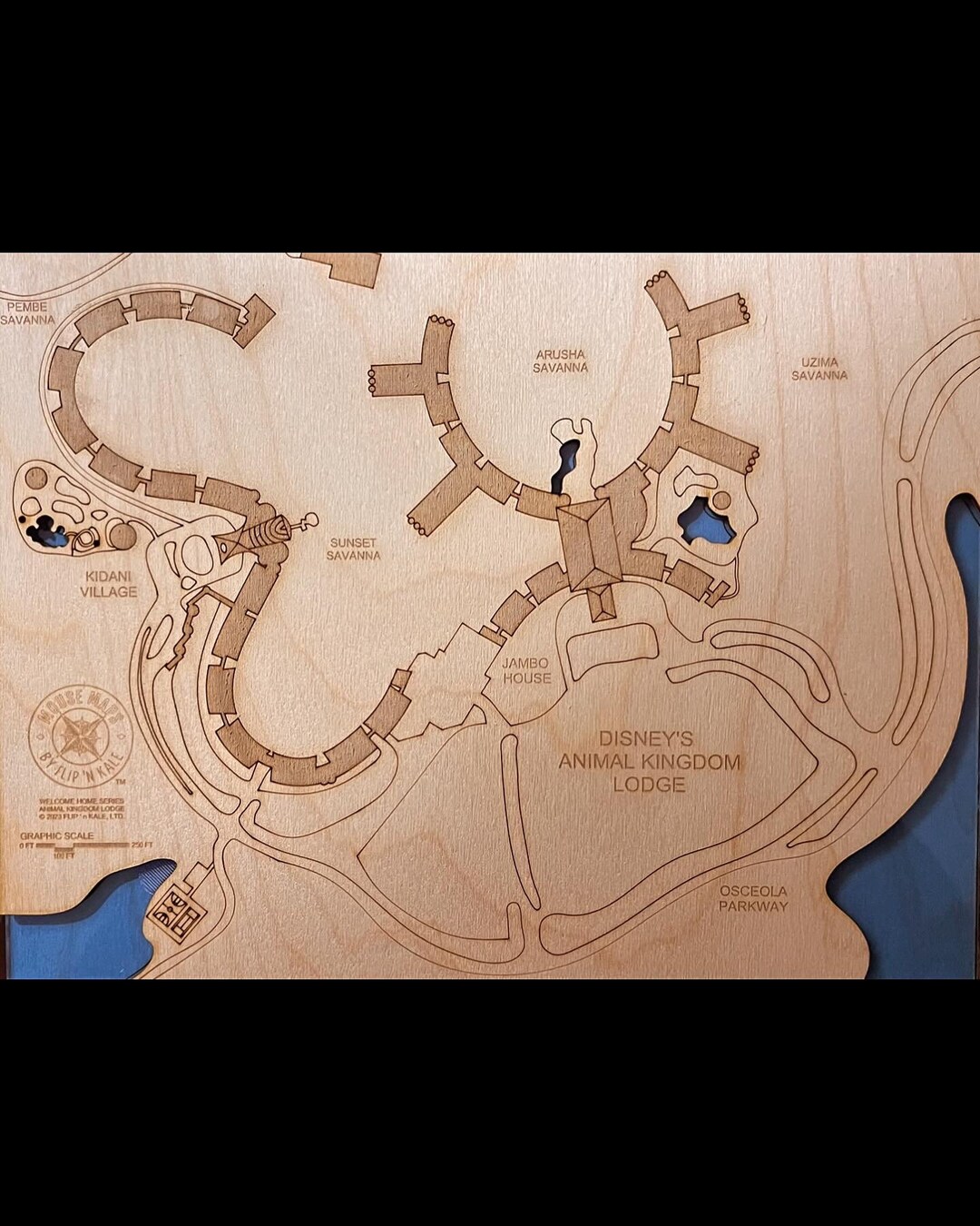 Mouse Maps Welcome Home: Animal Kingdom Lodge - Etsy