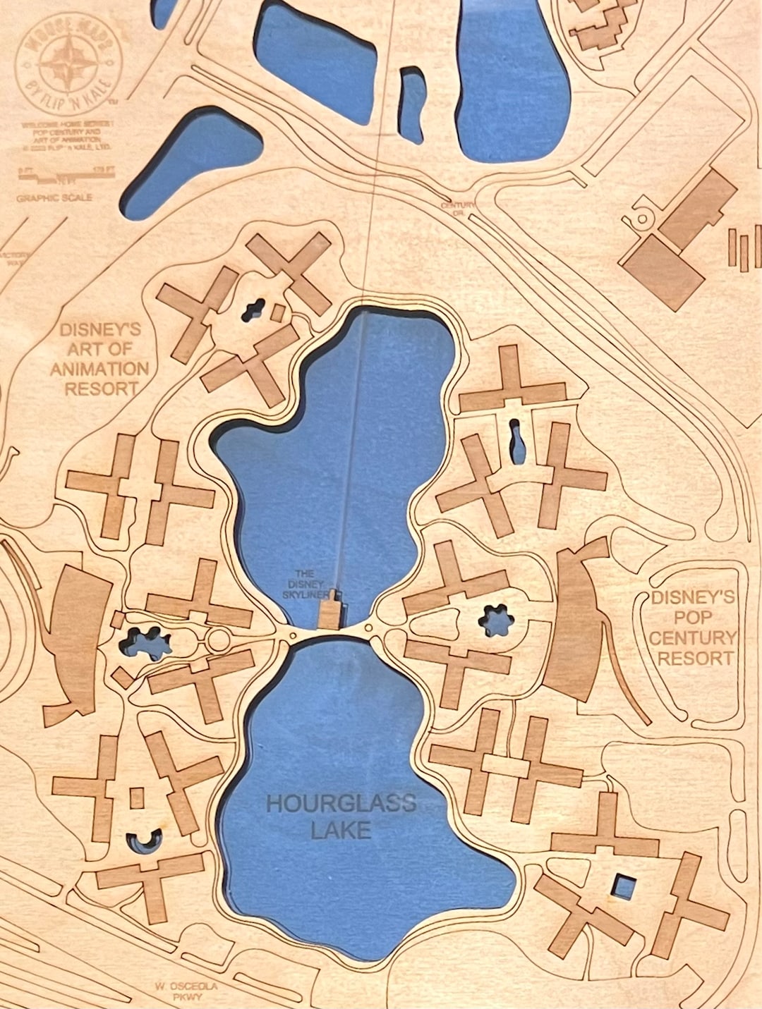 Mouse Maps Welcome Home: Pop Century and Art of Animation - Etsy