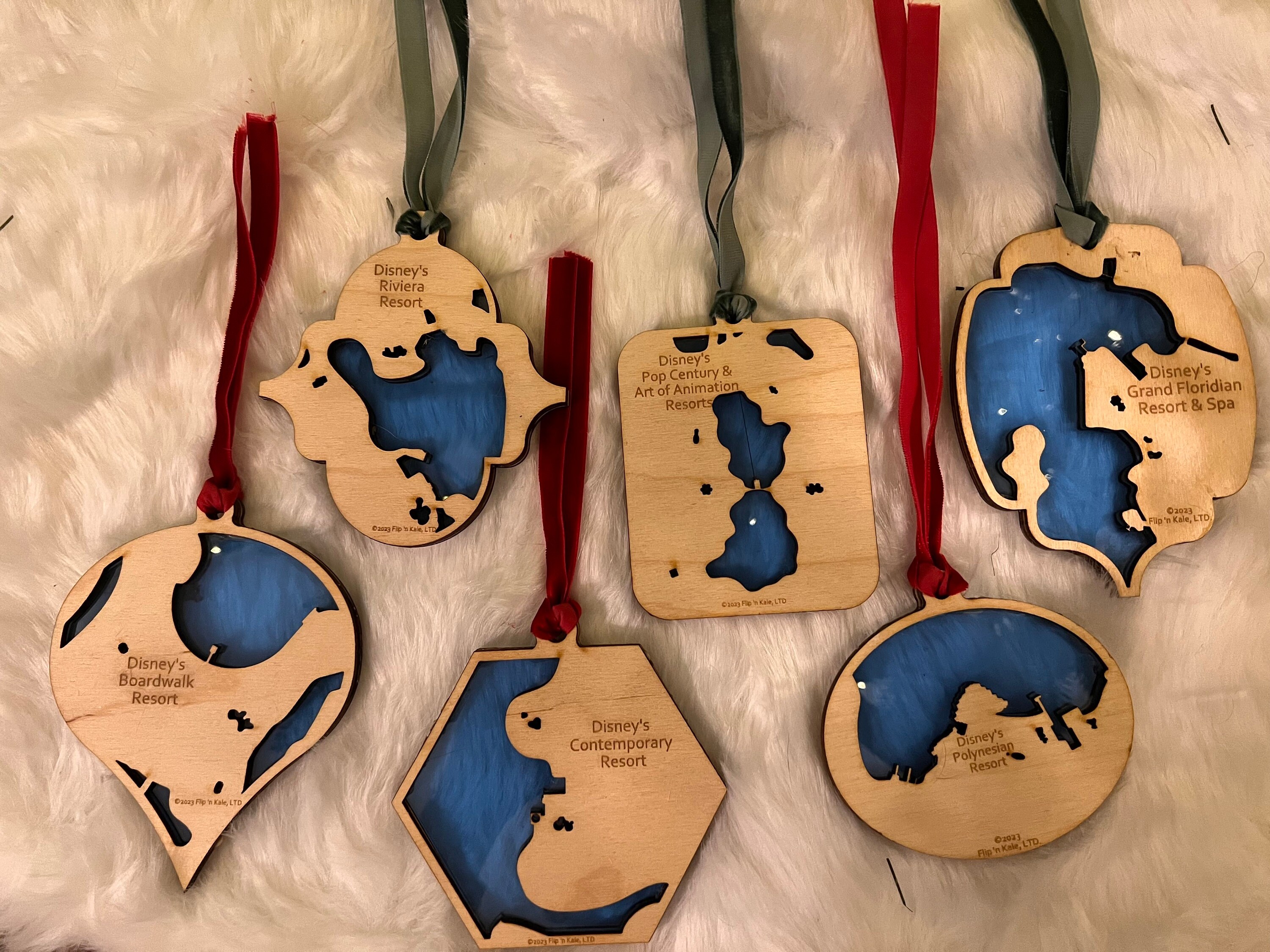 Mouse Maps Ornament Series Boardwalk - Etsy
