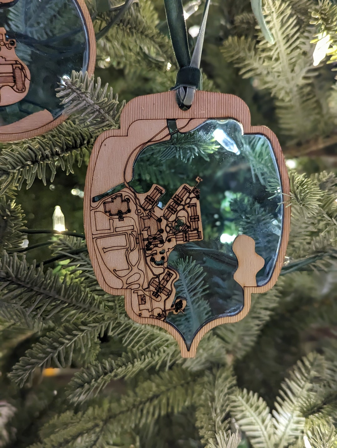 Mouse Maps Ornament Series Grand Floridian - Etsy