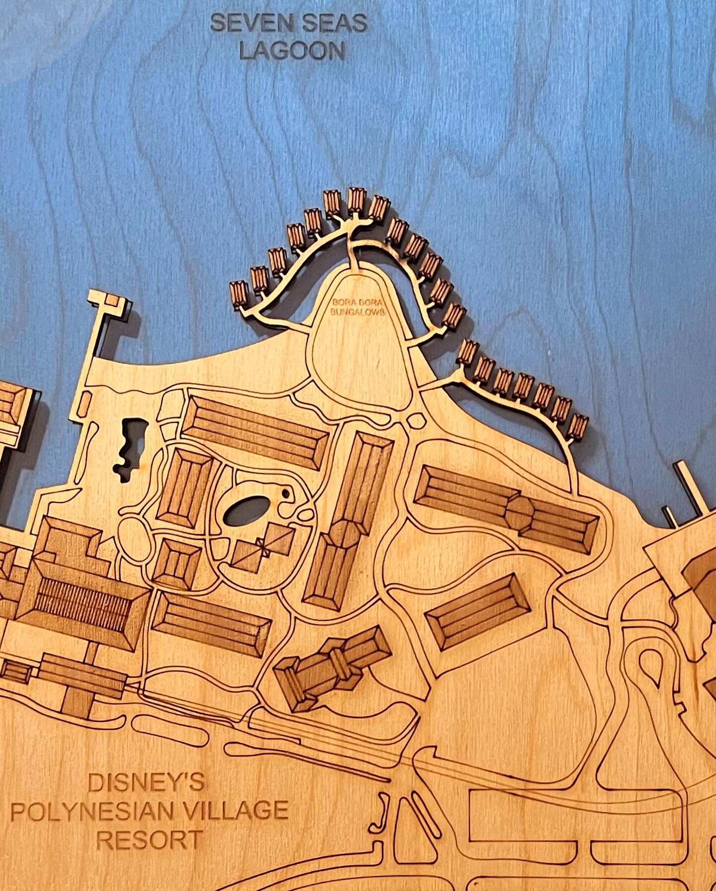 Mouse Maps Welcome Home: Polynesian Resort - Etsy