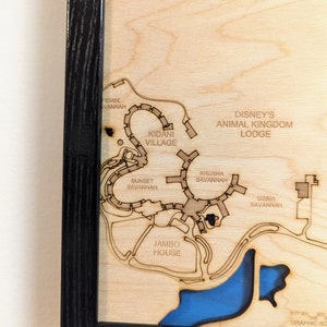 Mouse Maps Animal Kingdom Resorts - Etsy