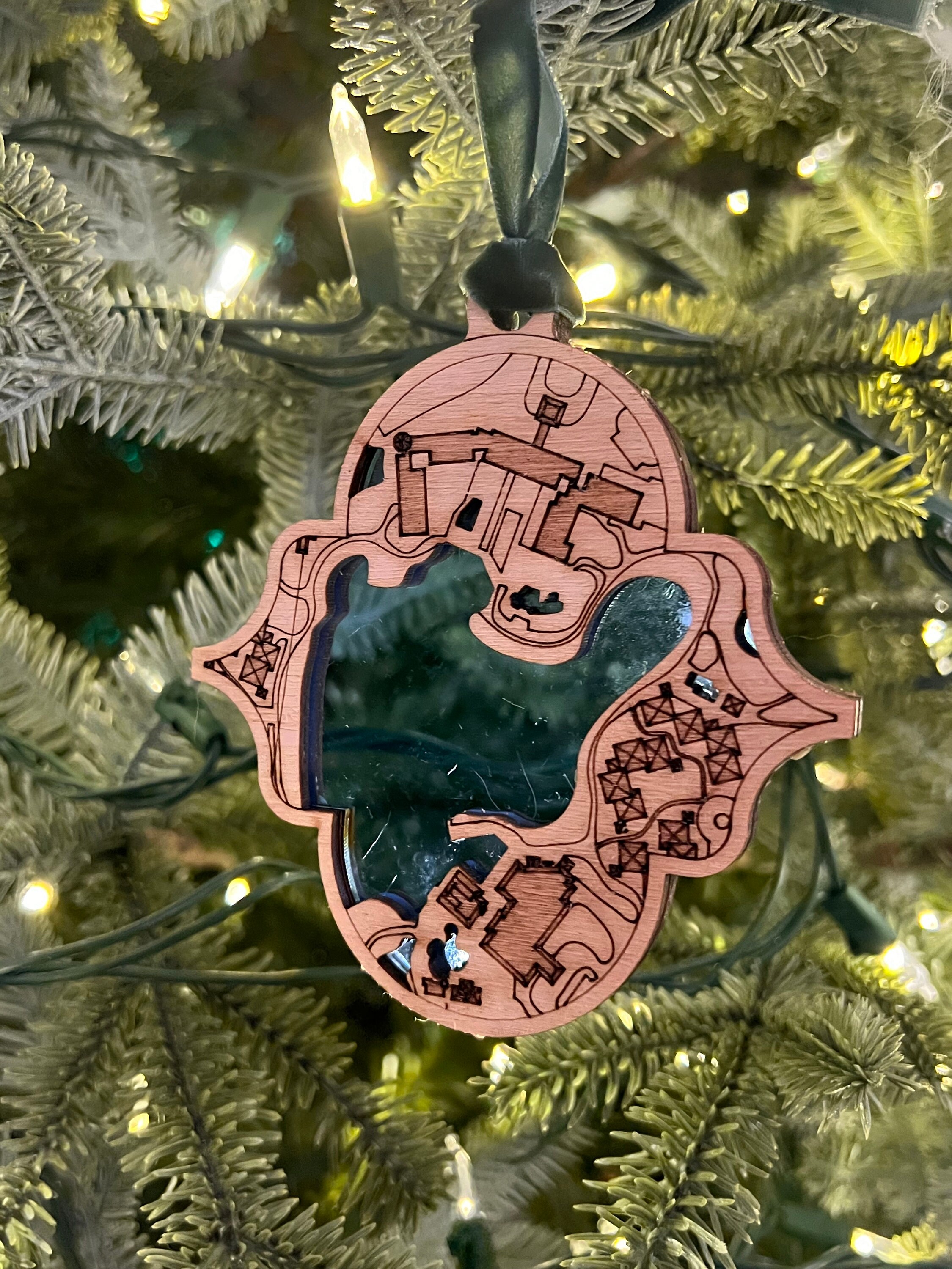 Mouse Maps Ornament Series Riviera - Etsy