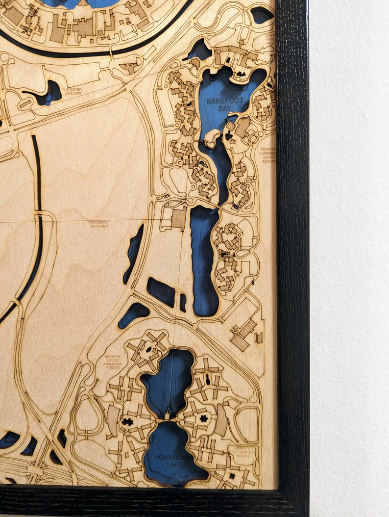 Mouse Maps Epcot Resorts - Etsy