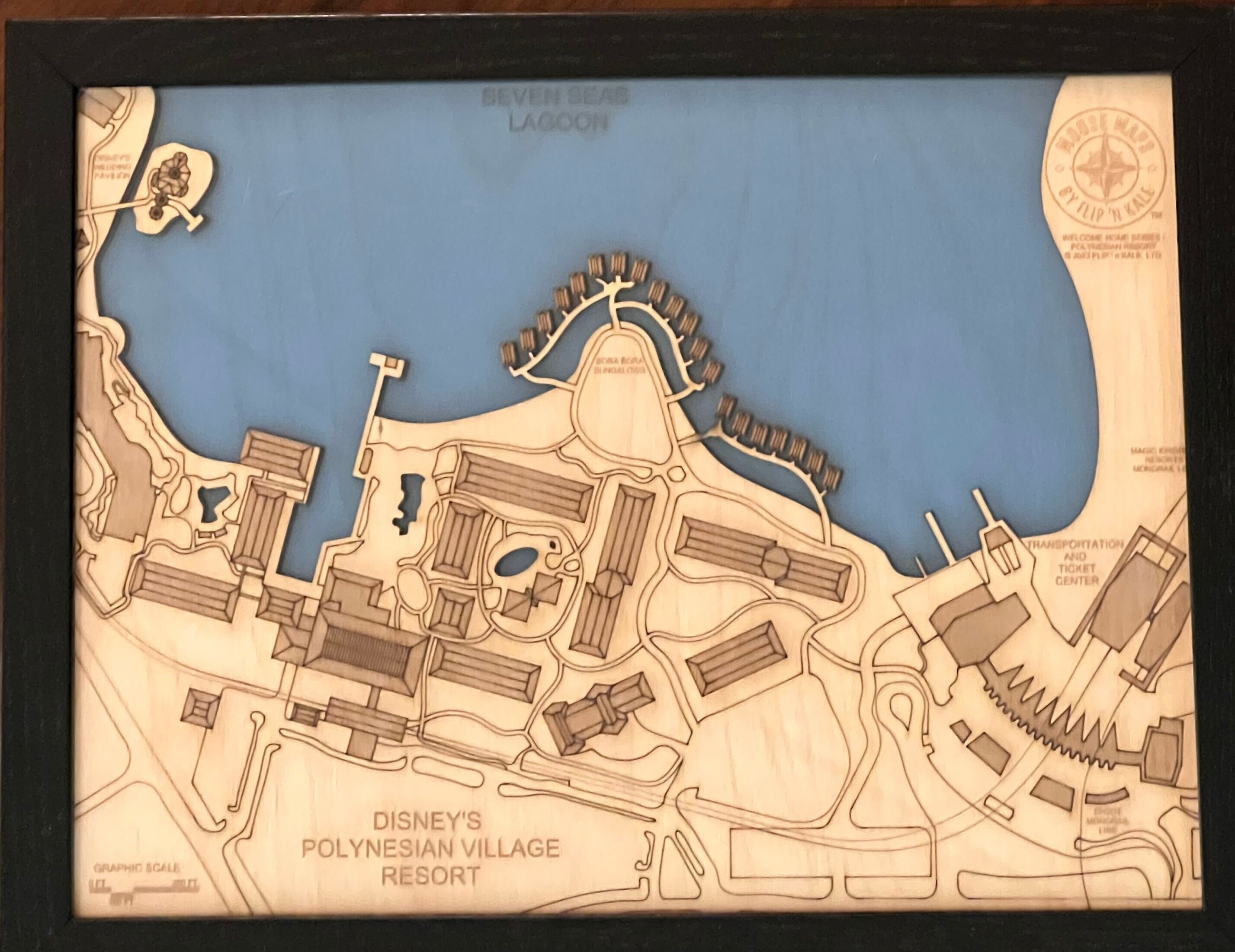 Mouse Maps Welcome Home: Polynesian Resort - Etsy