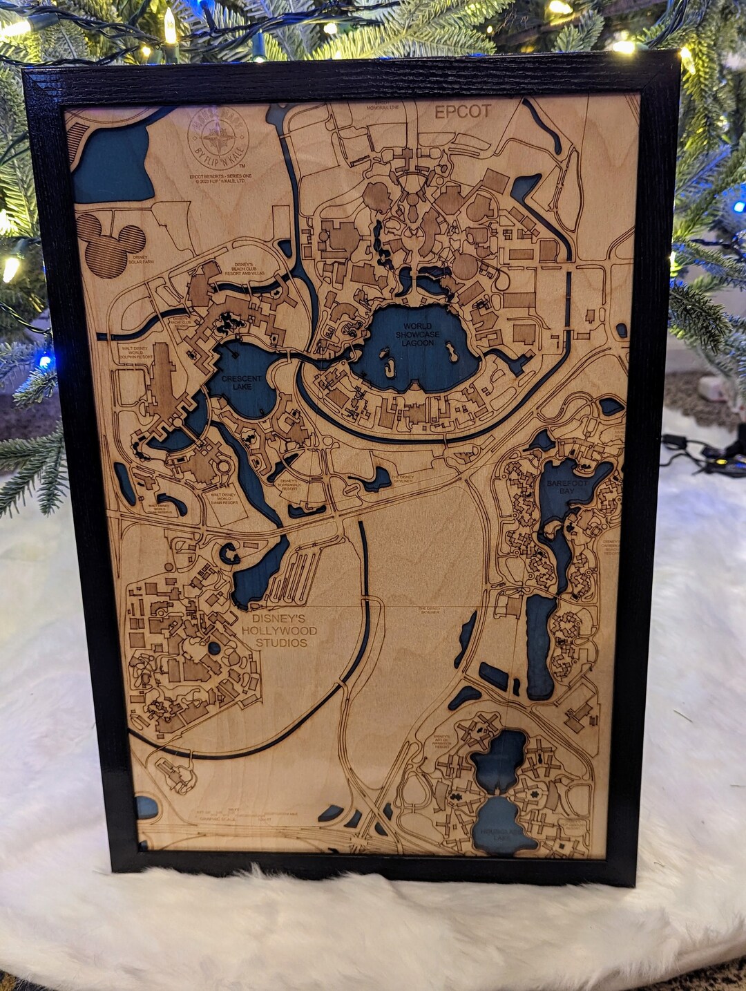 Mouse Maps Epcot Resorts - Etsy