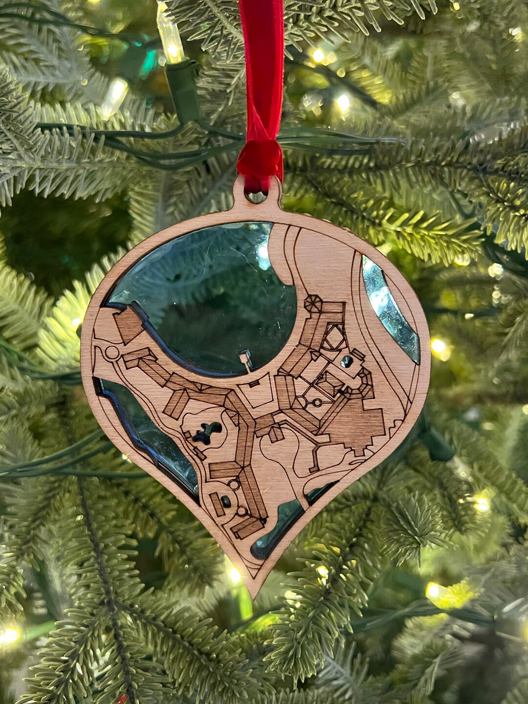 Mouse Maps Ornament Series Boardwalk - Etsy