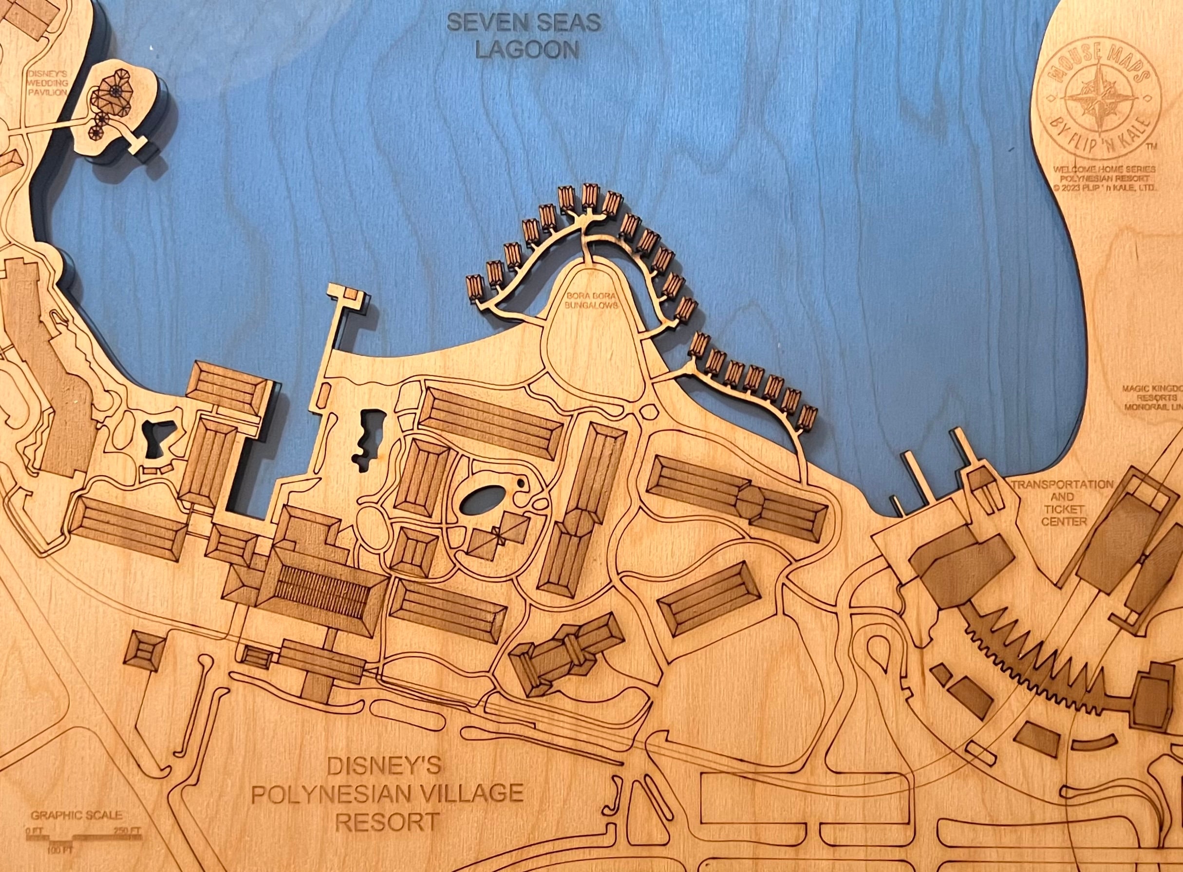 Mouse Maps Welcome Home: Polynesian Resort - Etsy