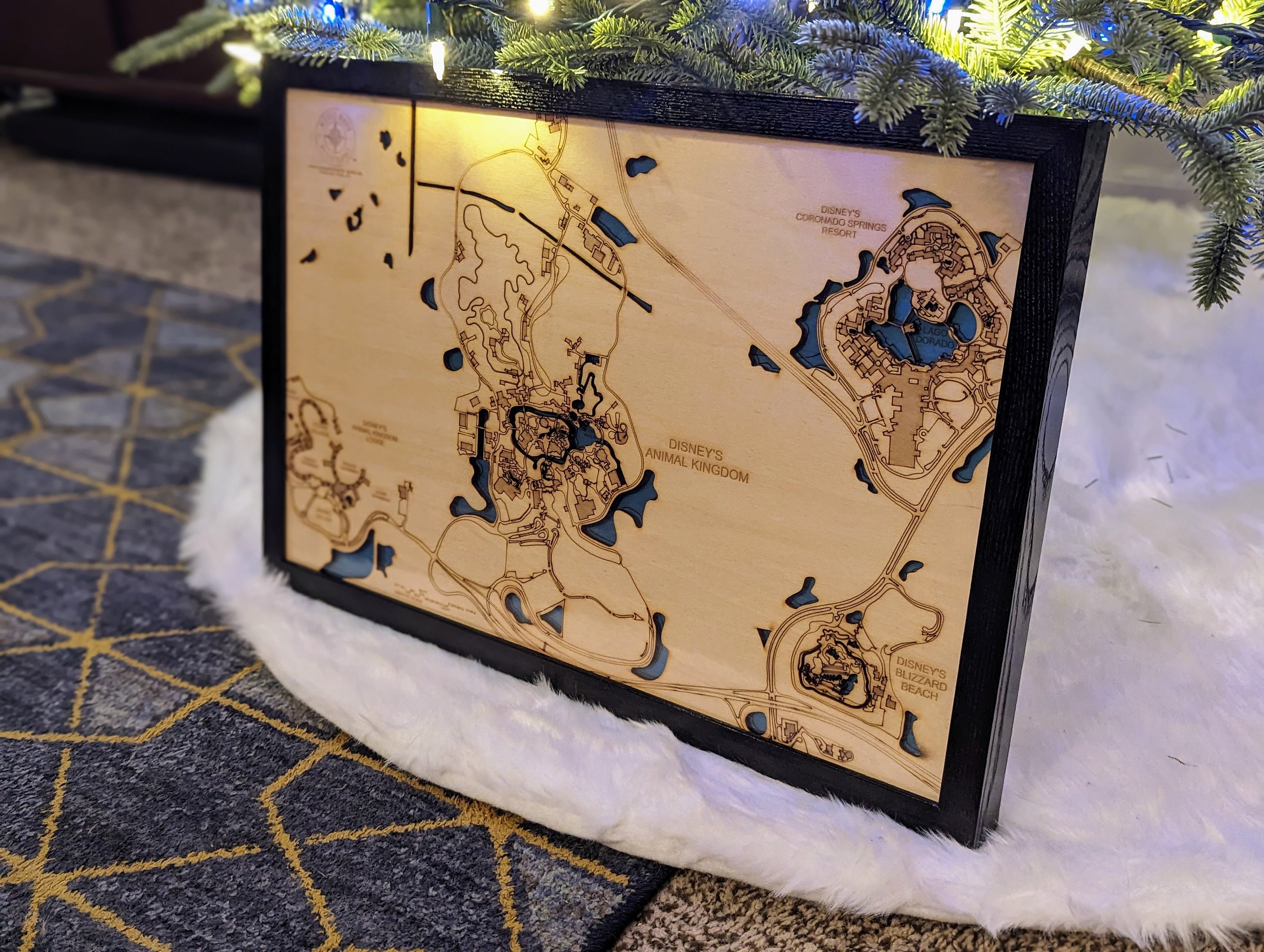 Mouse Maps Animal Kingdom Resorts - Etsy