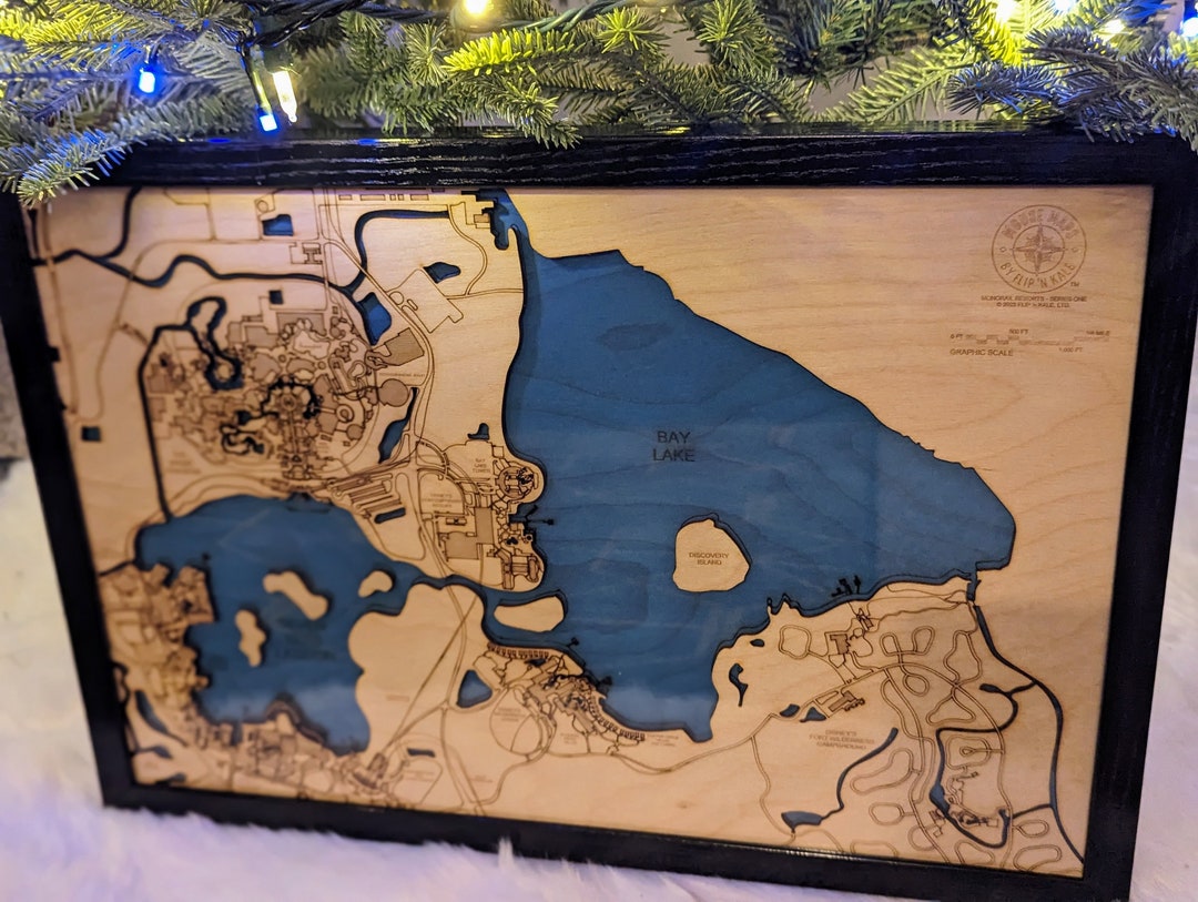 Mouse Maps Magic Kingdom Resorts - Etsy