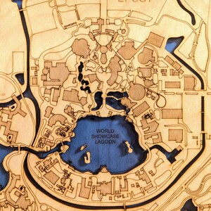 Mouse Maps Epcot Resorts - Etsy