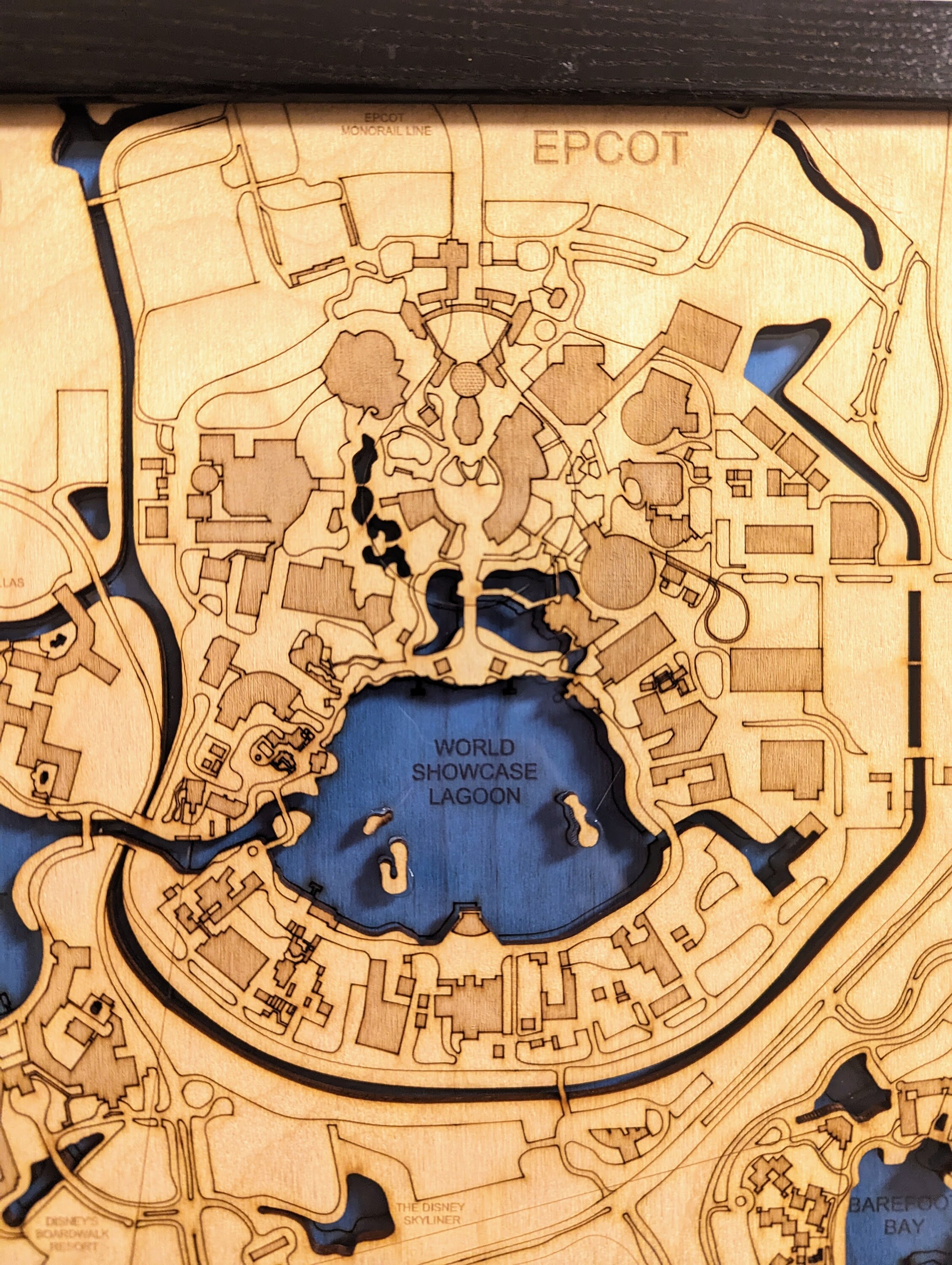Mouse Maps Epcot Resorts - Etsy
