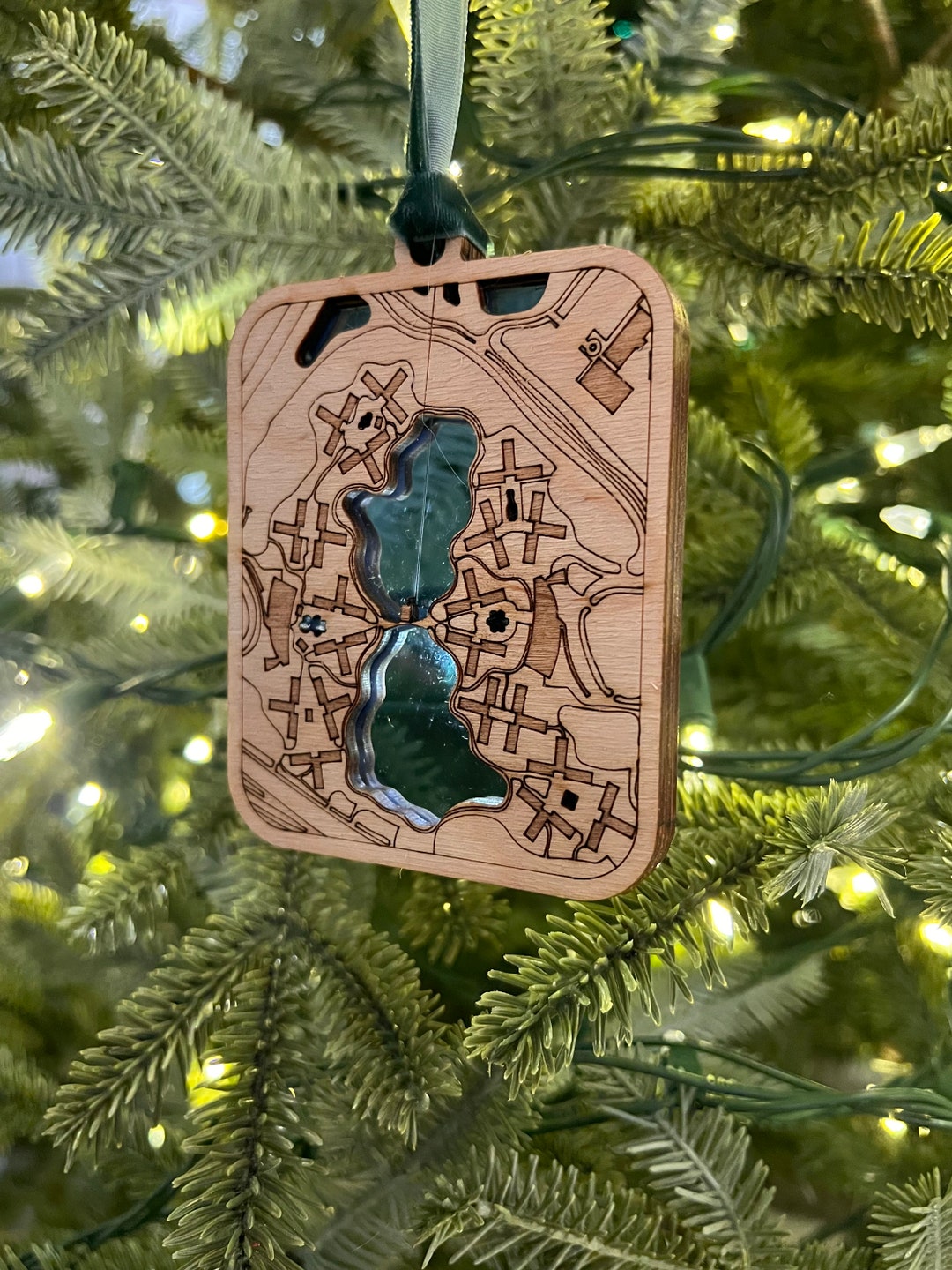 Mouse Maps Ornament Series Pop Century and Art of Animation - Etsy