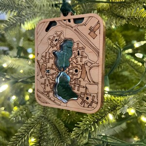 Mouse Maps Ornament Series Pop Century and Art of Animation - Etsy