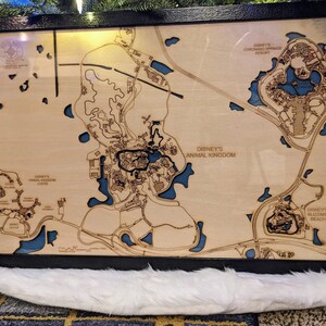 Mouse Maps Animal Kingdom Resorts - Etsy