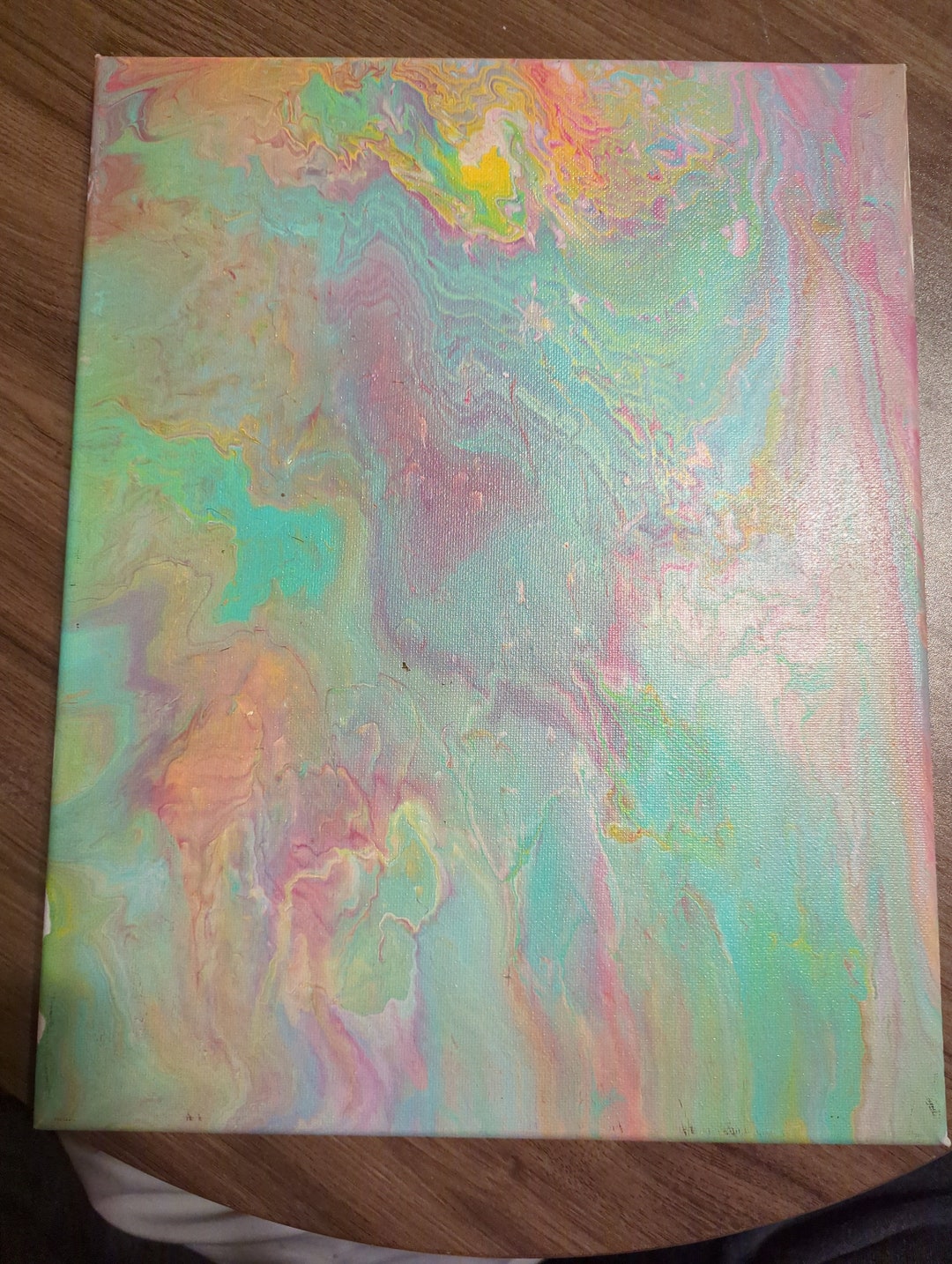 Color Pop Drip Painting - Etsy