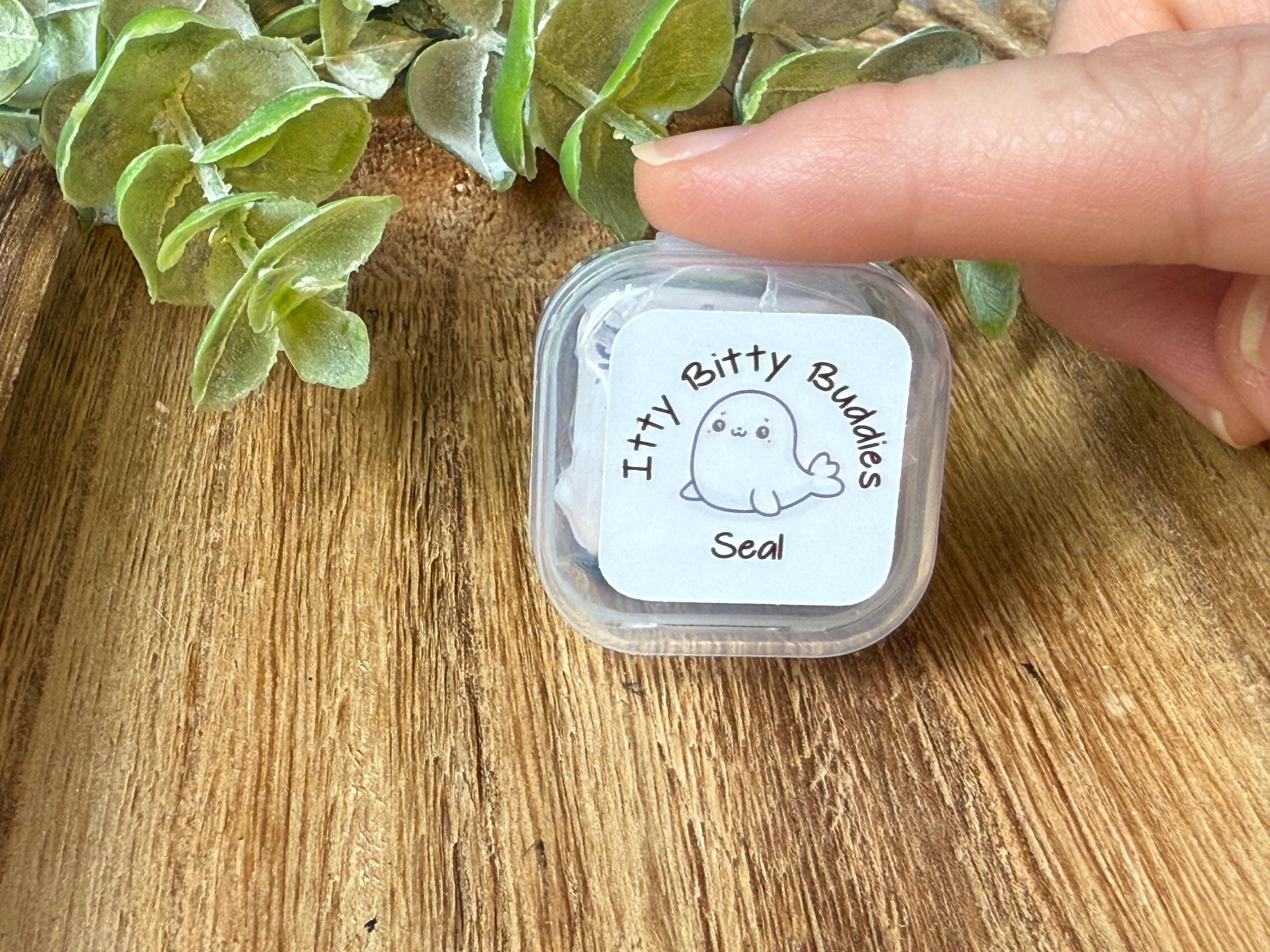 Miniature Seal Playset: Itty Bitty Buddies 3D Printed Arctic Desk Pet ...