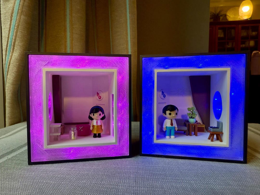 Maybe Happy Ending Broadway Musical Mini Rooms Sets Scenes - Hwaboon ...