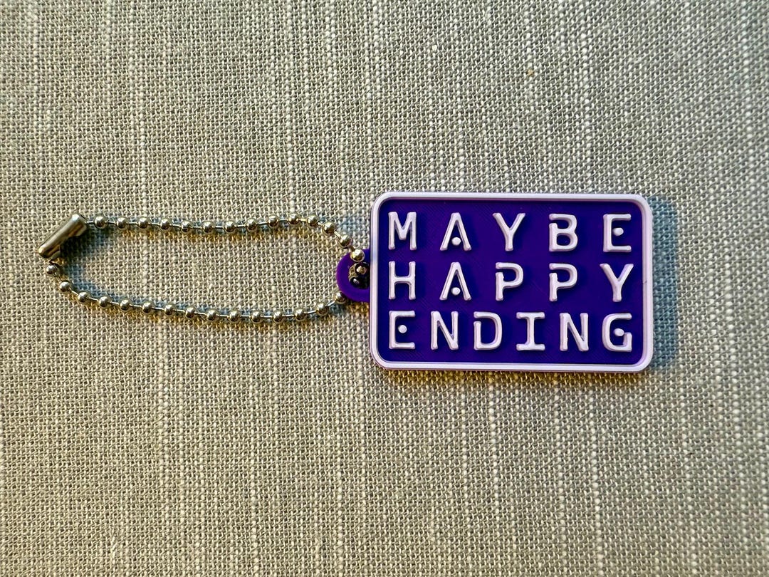 Maybe Happy Ending Logo Text Charm Broadway Musical - Etsy