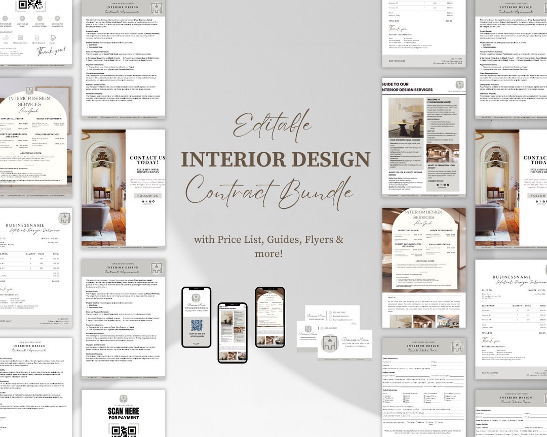 Interior Design Contract, Interior Design Services, Interior Design ...