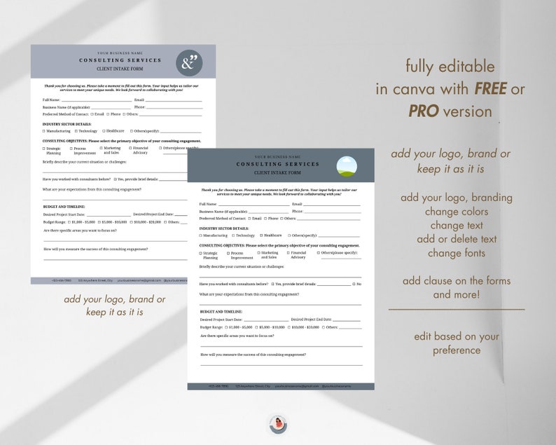 Consulting Contract, Consultation Form, Consulting Templates ...