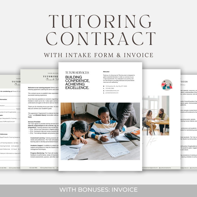 Tutoring Flyer - Etsy