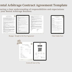 Rental Arbitrage Agreement, Rental Arbitrage Contract, Sublease ...