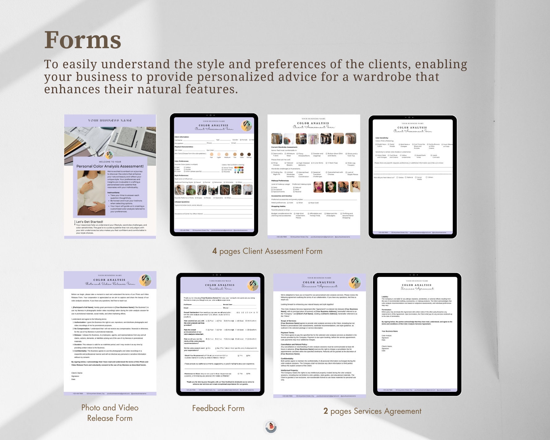 Color Analysis, Color Analysis Kit, Color Analysis Find Your Season ...