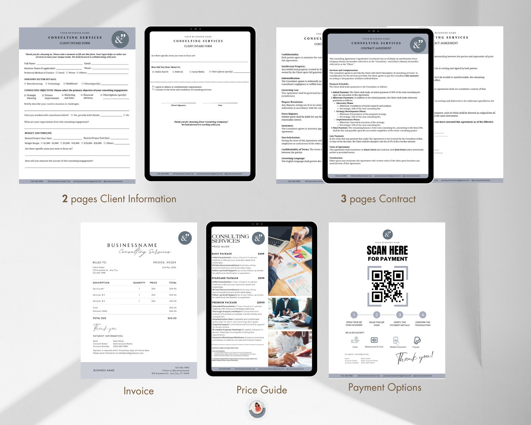 Consulting Contract, Consultation Form, Consulting Templates ...