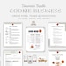Cookie Business Forms Bundle, Bakery Order Forms, Cookie Care Card ...