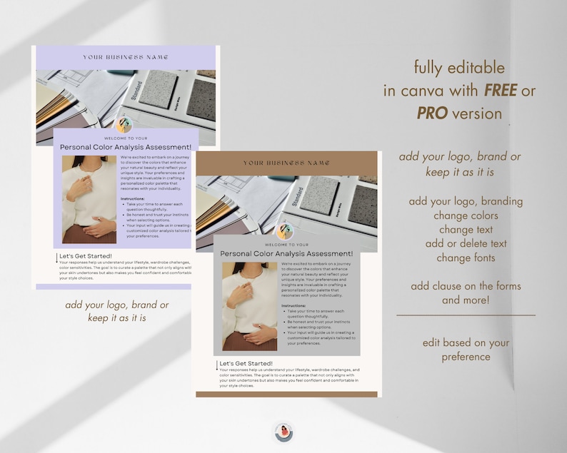 Color Analysis, Color Analysis Kit, Color Analysis Find Your Season ...