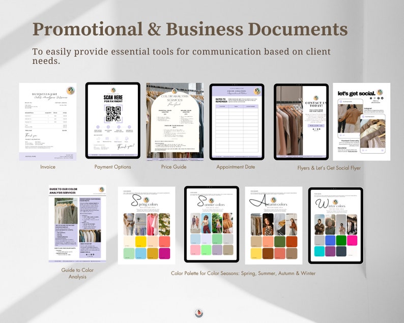 Color Analysis, Color Analysis Kit, Color Analysis Find Your Season ...